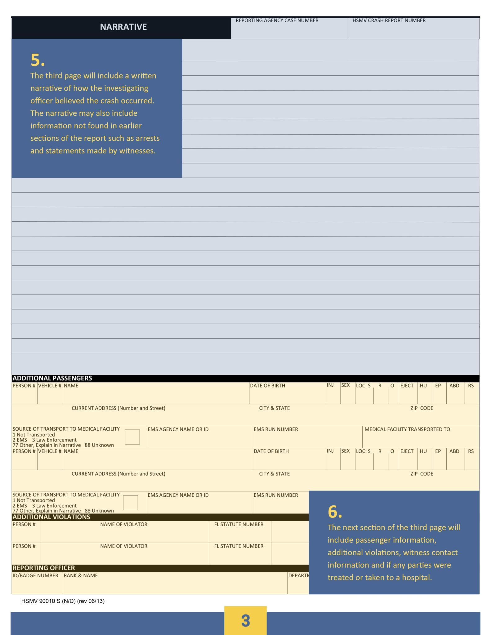 Reading Your Florida Car Accident Report | Law Offices of Brent C ...